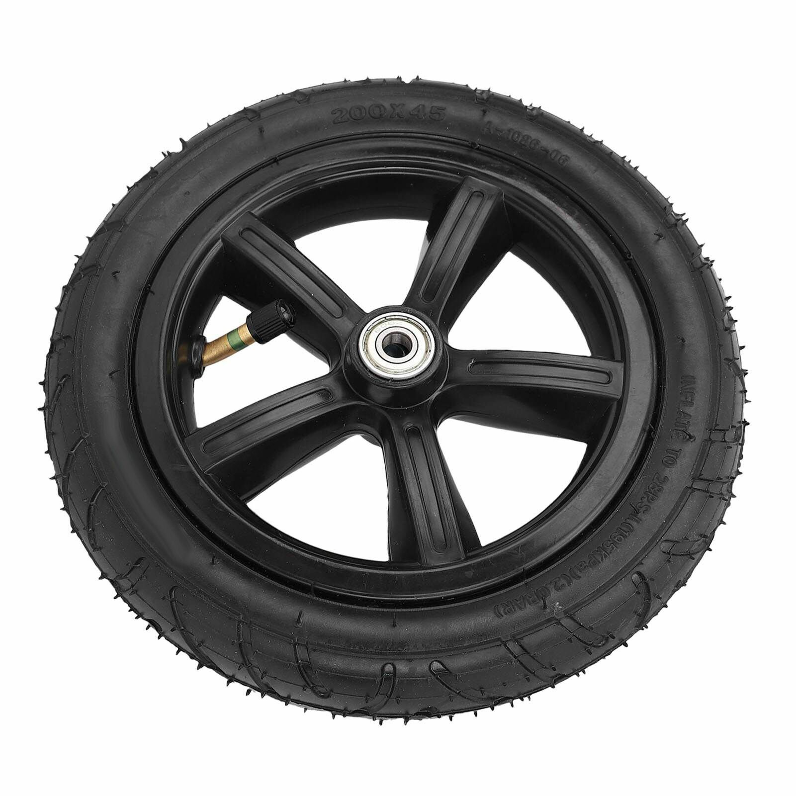 Надувное колесо 200x45 с камерой для электроскутера 8"