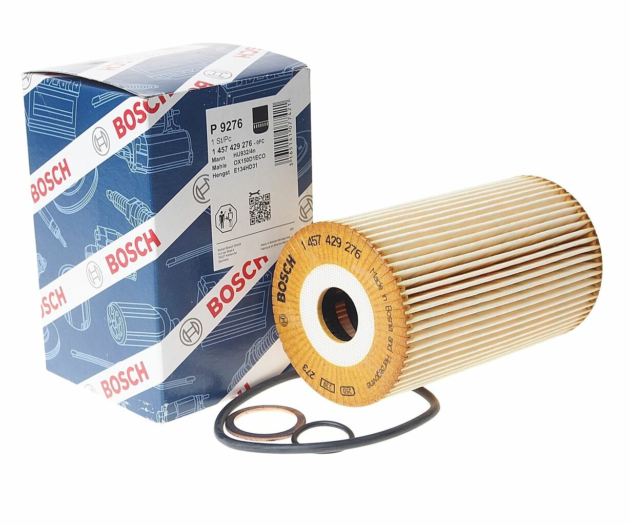 Фильтр масляный, для Мерседес LK LN2, T2 LN1 арт 1457429276 BOSCH