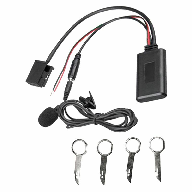Адаптер Bluetooth AUX для магнитол Ford CD6000/5000C через 12-контактный разъём — совместим с Focus, Fiesta, Mondeo