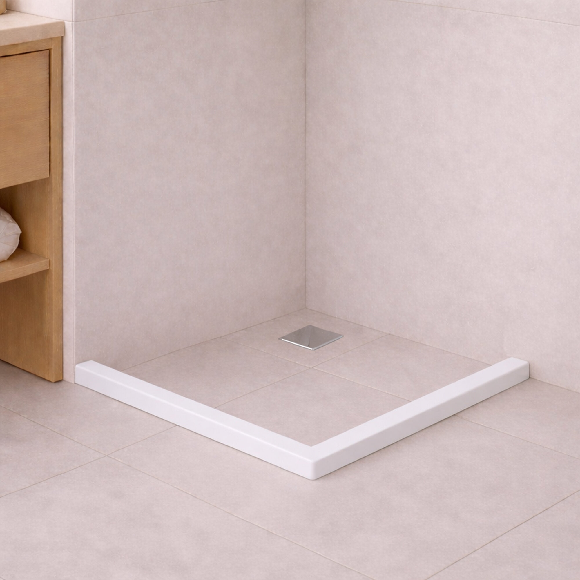 Цокольная опора 100х100 RGW SBA-10 W квадрат 38231000-01