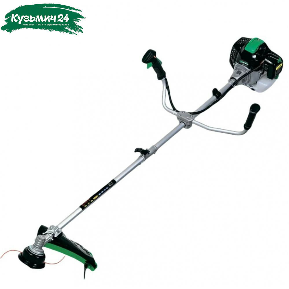 Триммер бензиновый DWT BFSP2102 для травы и кустарников, разборная штанга, 2.1 л. с, 1600 Вт