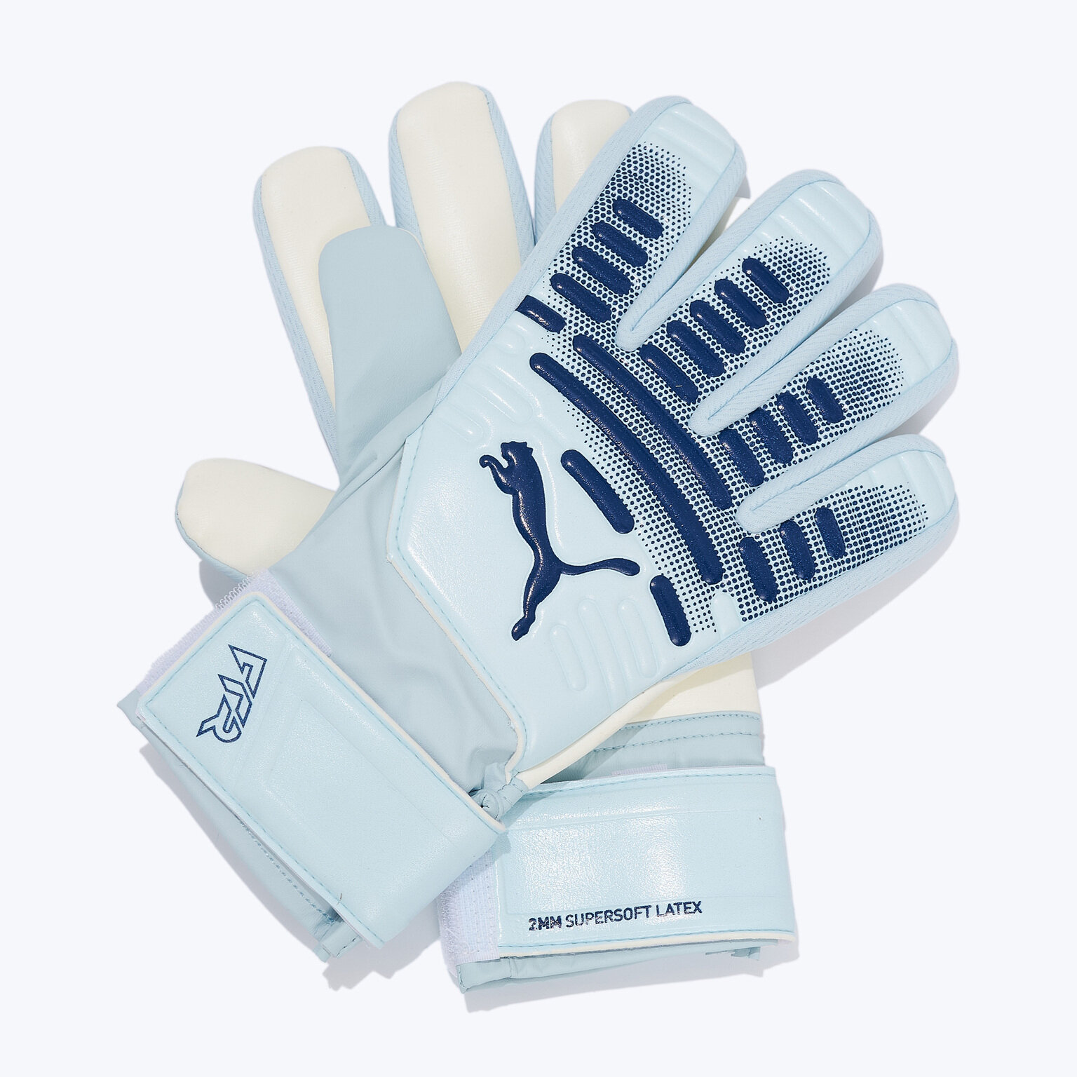 Перчатки вратарские детские Puma Ultra Play NC 04212802, размер 5 (5 Размер ), Голубой