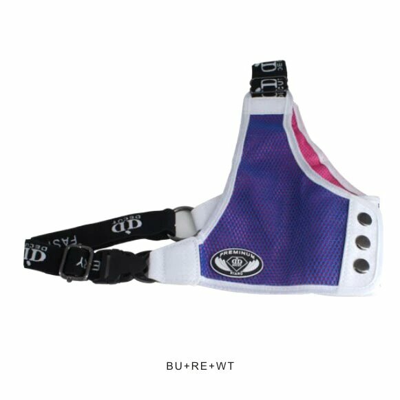 Щиток для стрельбы из лука для рекурв-луков - Сине-красно-белый узор - L размер прочной армии для стрельбы