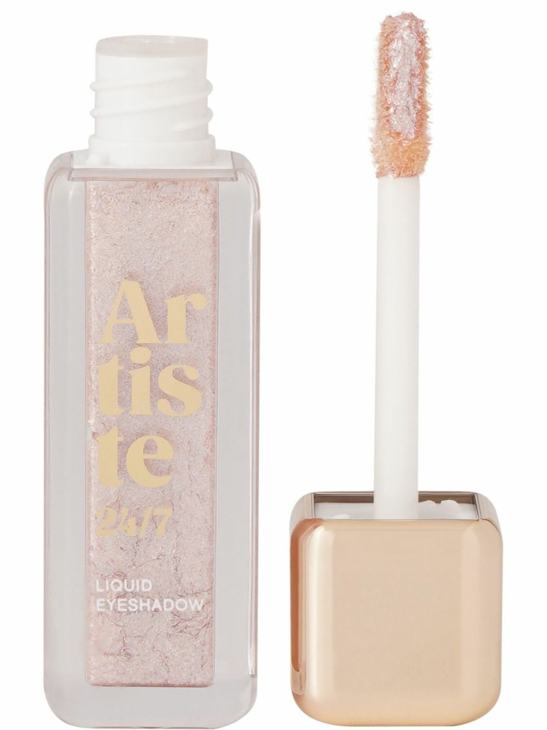 Vivienne Sabo Жидкие тени для век 01 Мерцающие со светлыми глиттерами Artiste 24/7