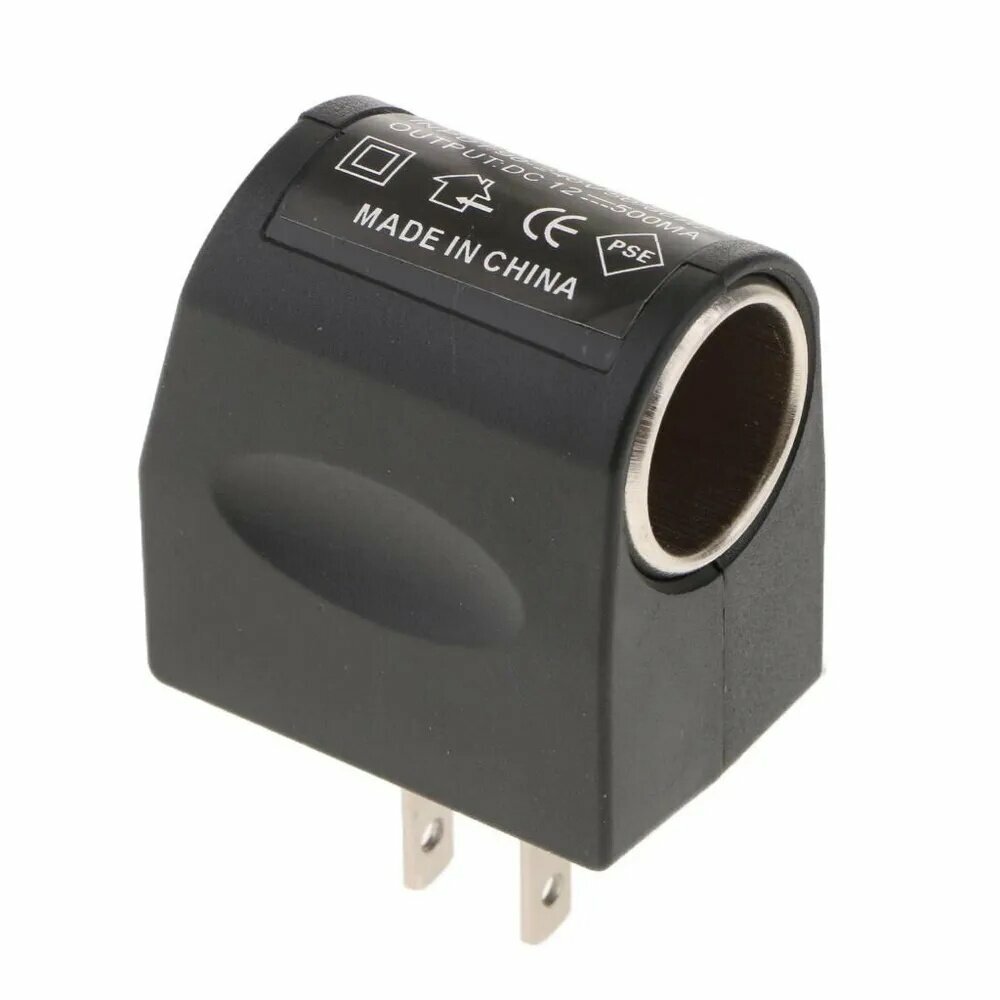 Адаптер для прикуривателя: 110-220В AC в 12В DC