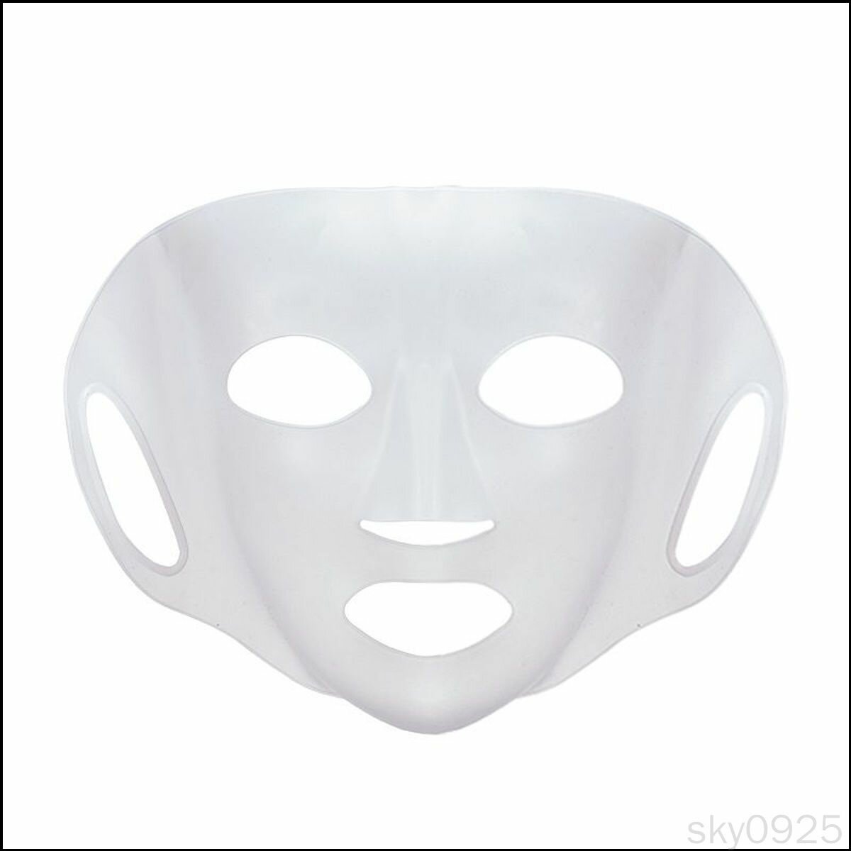 Маска для лица силиконовая многоразовая