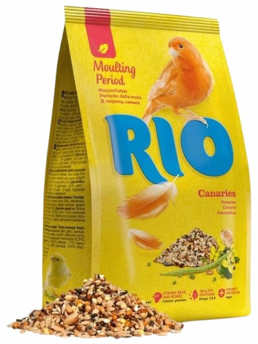 Корм для канареек в период линьки 500гр РИО
