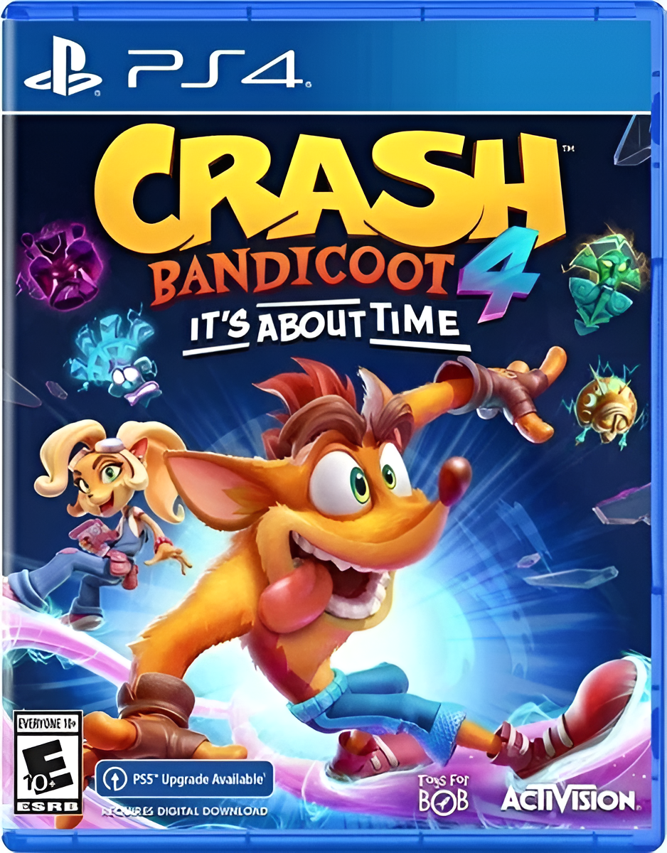 Игра Crash Bandicoot 4 Это Вопрос Времени (Русские субтитры и интерфейс) (PS4) (Диск)
