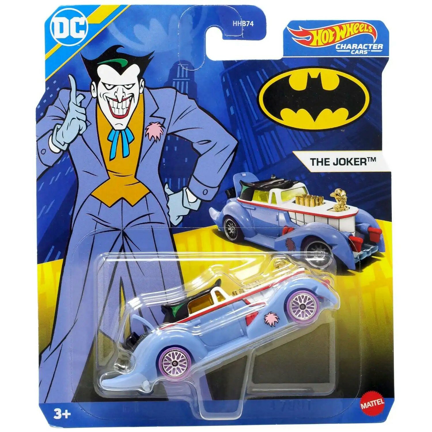 Машинка Mattel Hot Wheels The Joker HTR99