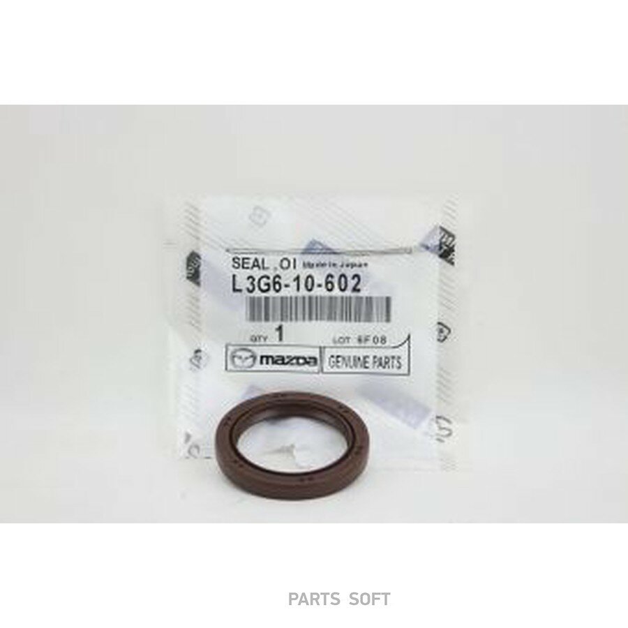 Сальник коленвала передний Mazda 3 03-13 / 6 02-12 L5VE; LFDE MAZDA L3G6-10-602 | цена за 1 шт