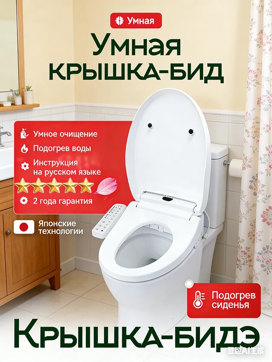 Умная крышка для унитаза