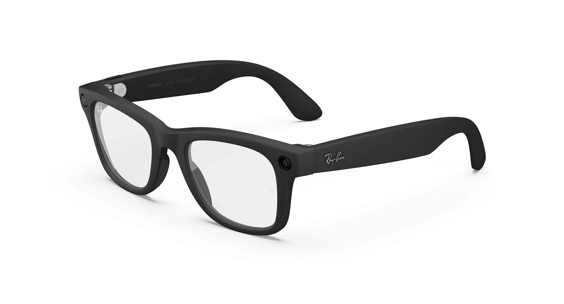 Ai-Очки Rayban Wayfarer Gen 2 Black/Transparent, 12 Мп, IPX4