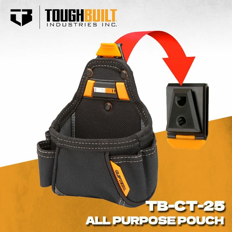 TOUGHBUILT TB-CT-25 Рулетка универсальная сумка для рулетки для инструментов