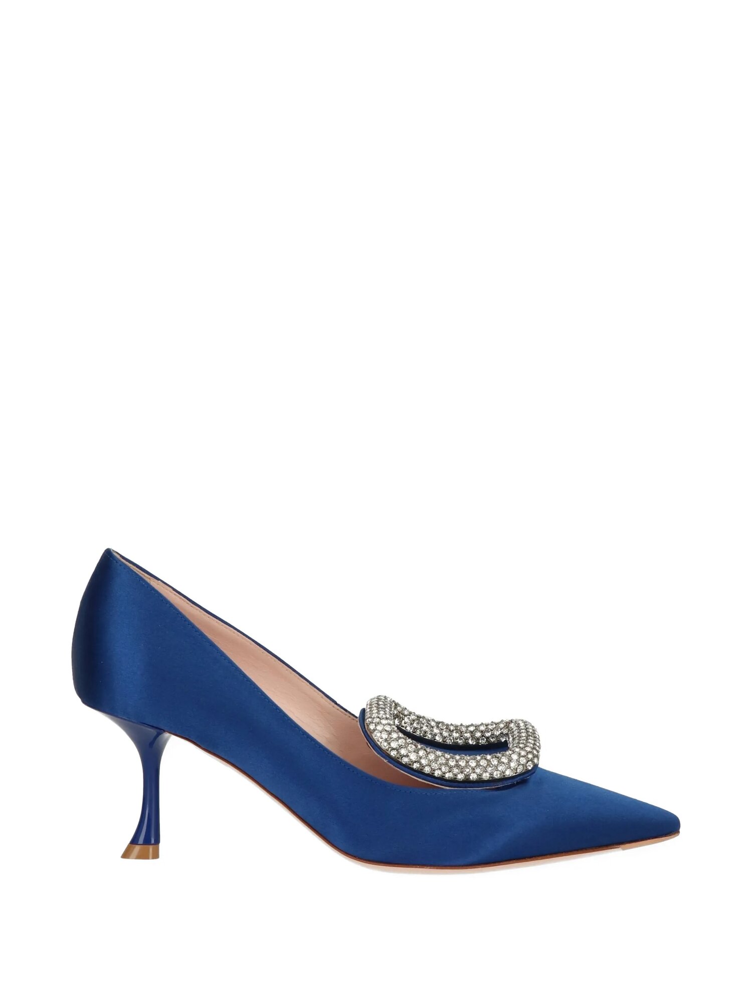 Туфли Crystal-embellished pointed pumps 