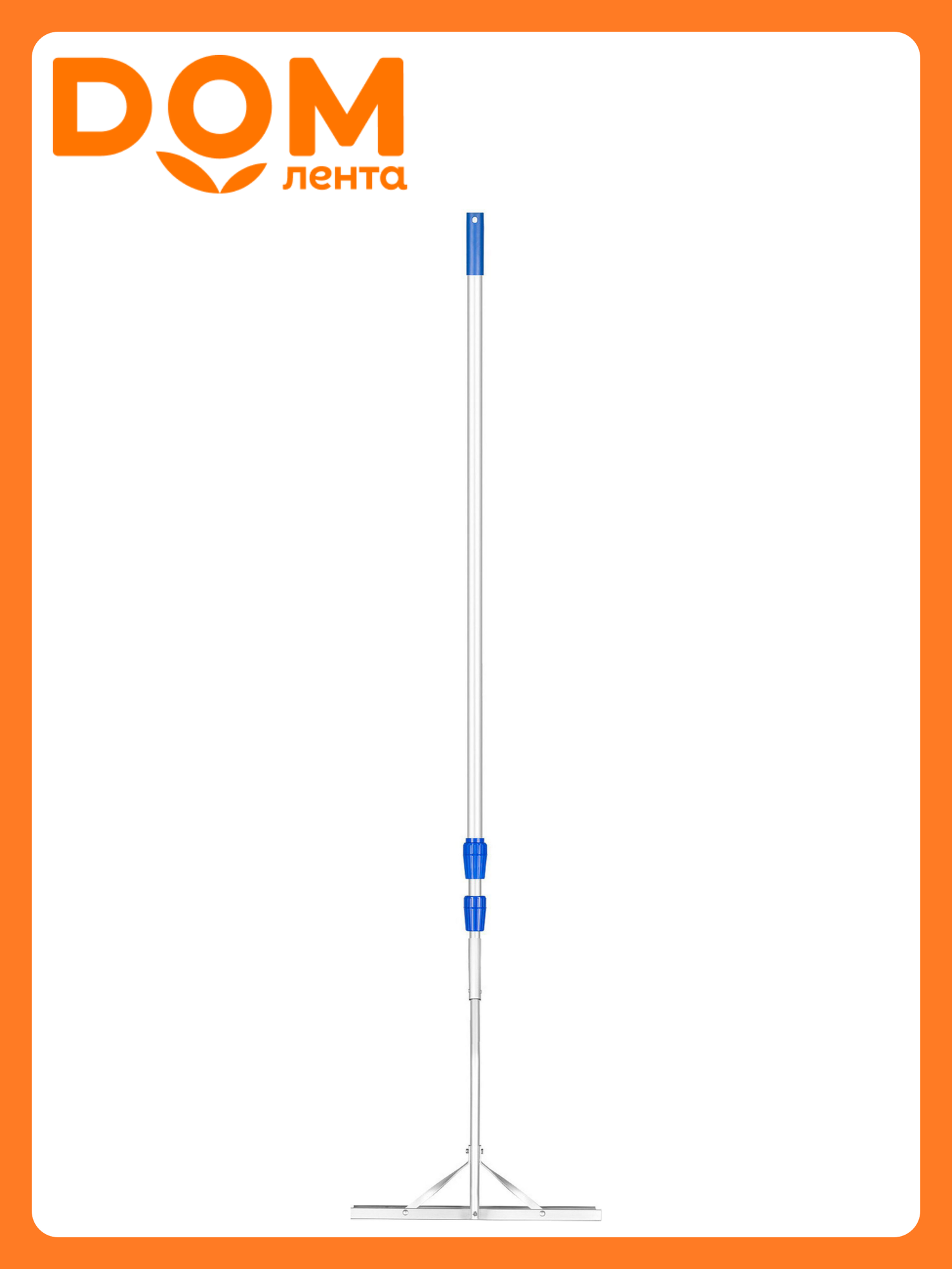 Скребок для снега Truper ROOF-RK телескопический с держателем 45х480 см