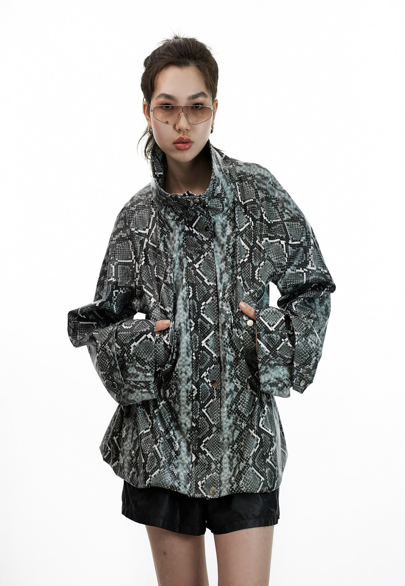 Куртка кожаная Питон