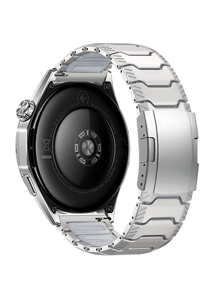 Новый титановый ремешок 22 мм для Huawei Ultimate 2 / GT6 Pro / Watch5 / GT4 Pro / Amazfit T-Rex3 Pro, легкий эластичный браслет для умных часов