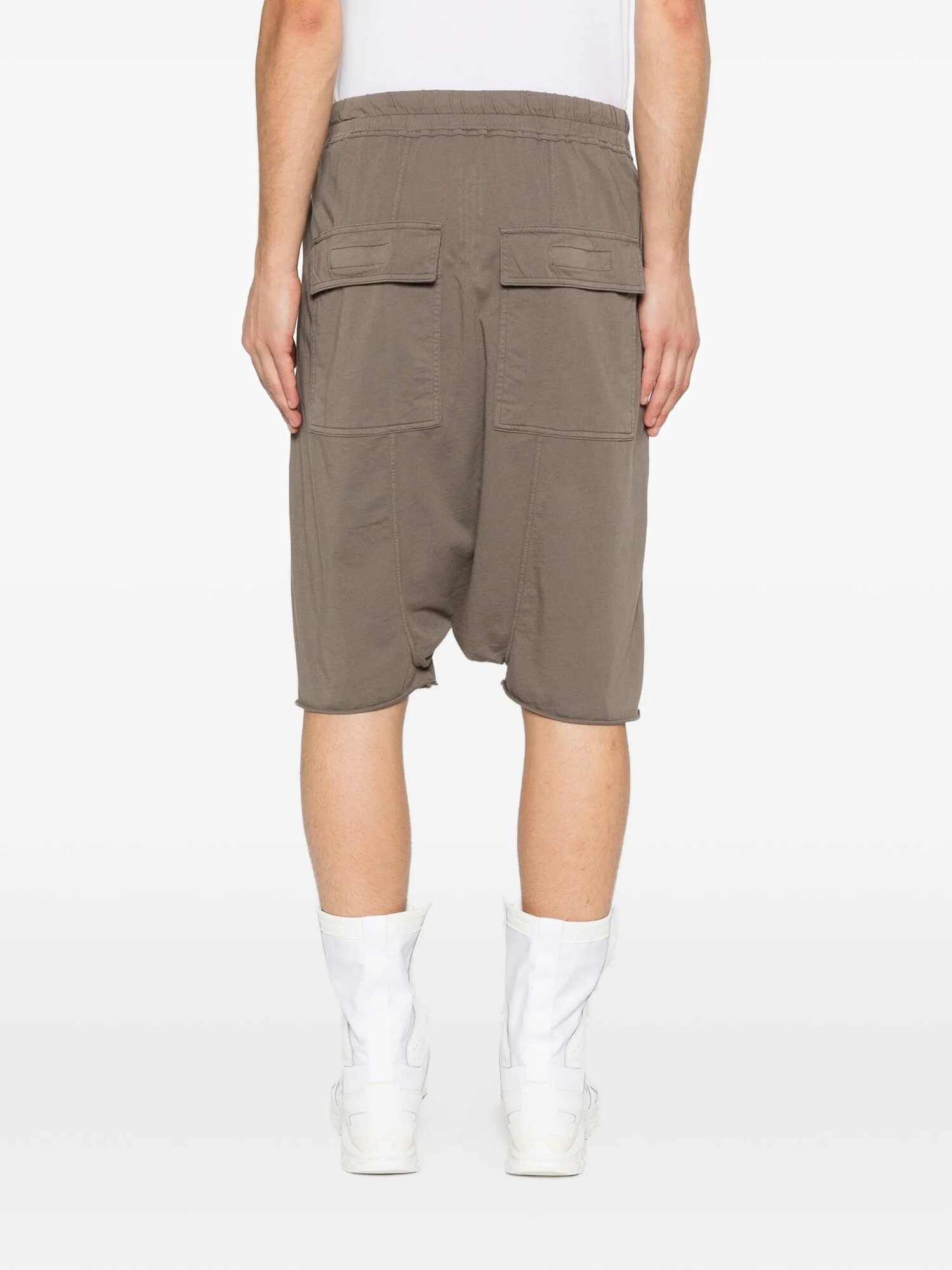 Шорты Rick Owens Drawstring shorts, размер S, brown — фото 1