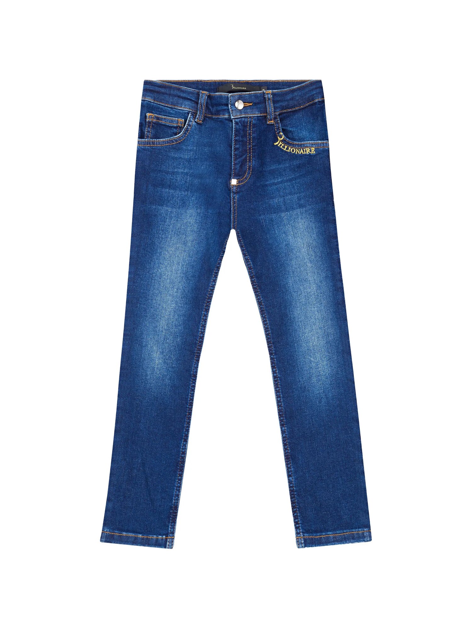 Джинсы Lion stone-washed jeans