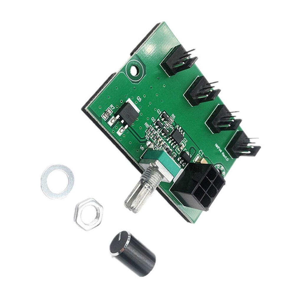 Плата Управления Двигателем с 3/4-Контактным Охлаждающим Вентилятором и 4/8-Канальным Модулем Управления Электрооборудованием С Переключателем Ручек