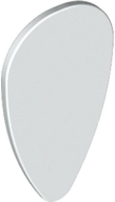 Деталь Lego 2586 Minifigure, Shield Ovoid