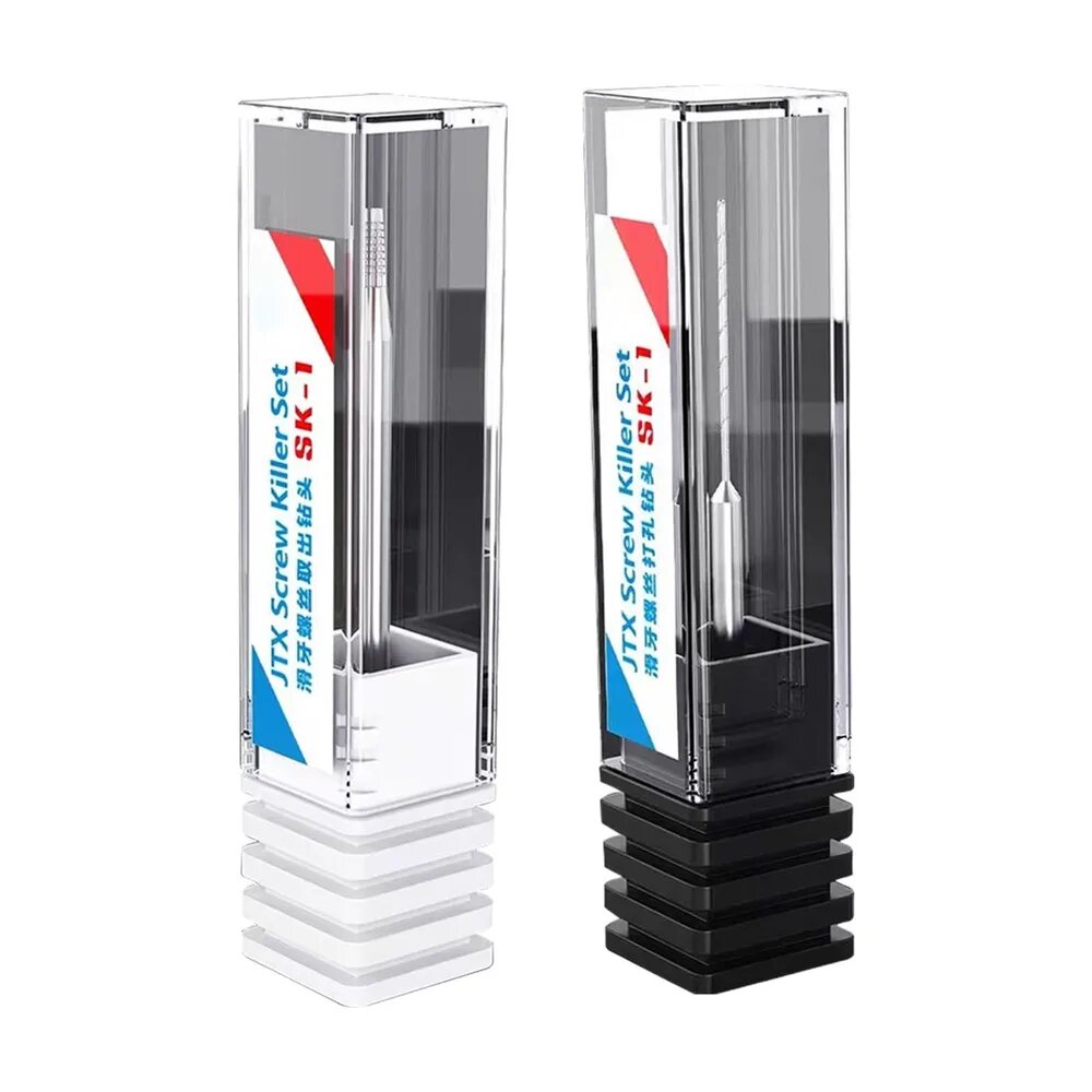 2 сверла из легированной стали для удаления ржавых болтов