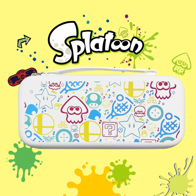 Рюкзак для Nintendo Switch с граффити Мария, легкий и защищающий для OLED-консоли