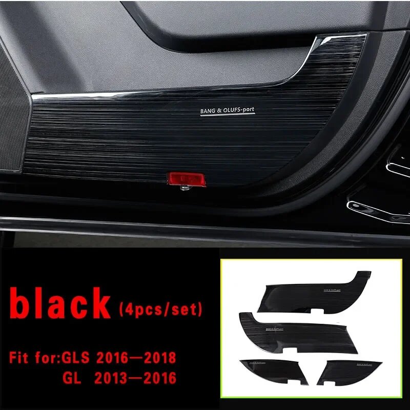 Для Mercedes Benz ML320 350 W166 350d GL450 x166 GLS защитная дверная от царапин, грязная отделка, наклейка, аксессуары