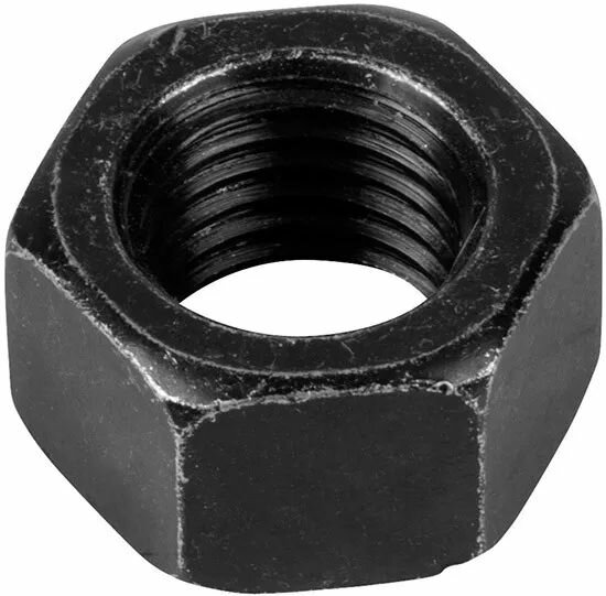 Гайка M14x1.5 DIN934 мелкий шаг резьбы высокопрочная (8.0-10.0), 2 шт