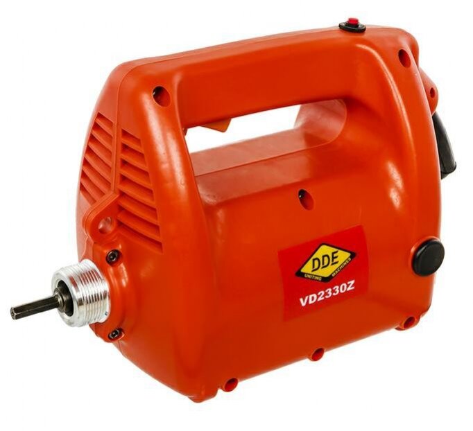 Вибратор глубинный DDE VD2330Z (2330 Вт, ZX452-6 метра, 18000 виб/мин, 6.5 кг)
