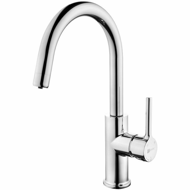 Смеситель для кухни Lemark Comfort LM3073C хром, с краном для питьевой воды, рычажный, латунь