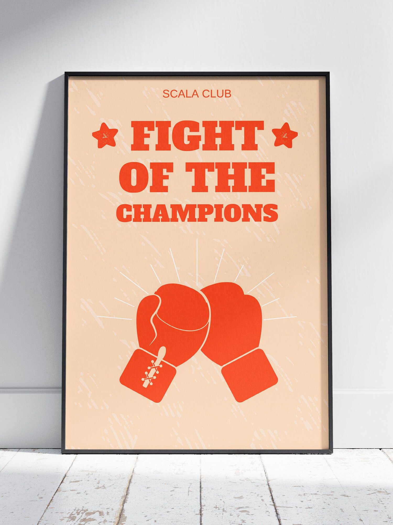 Плакат на стену для интерьера Спорт (Бокс - Boxing 2) - Постер по спорту и физической активности формата A4 (21x30 см)