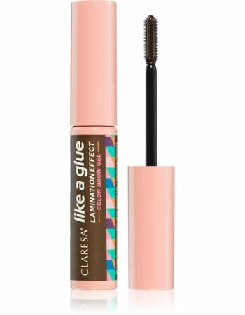 Гель для бровей CLARESA Like a Glue Lamination Effect, оттенок 02 браун, 8 г