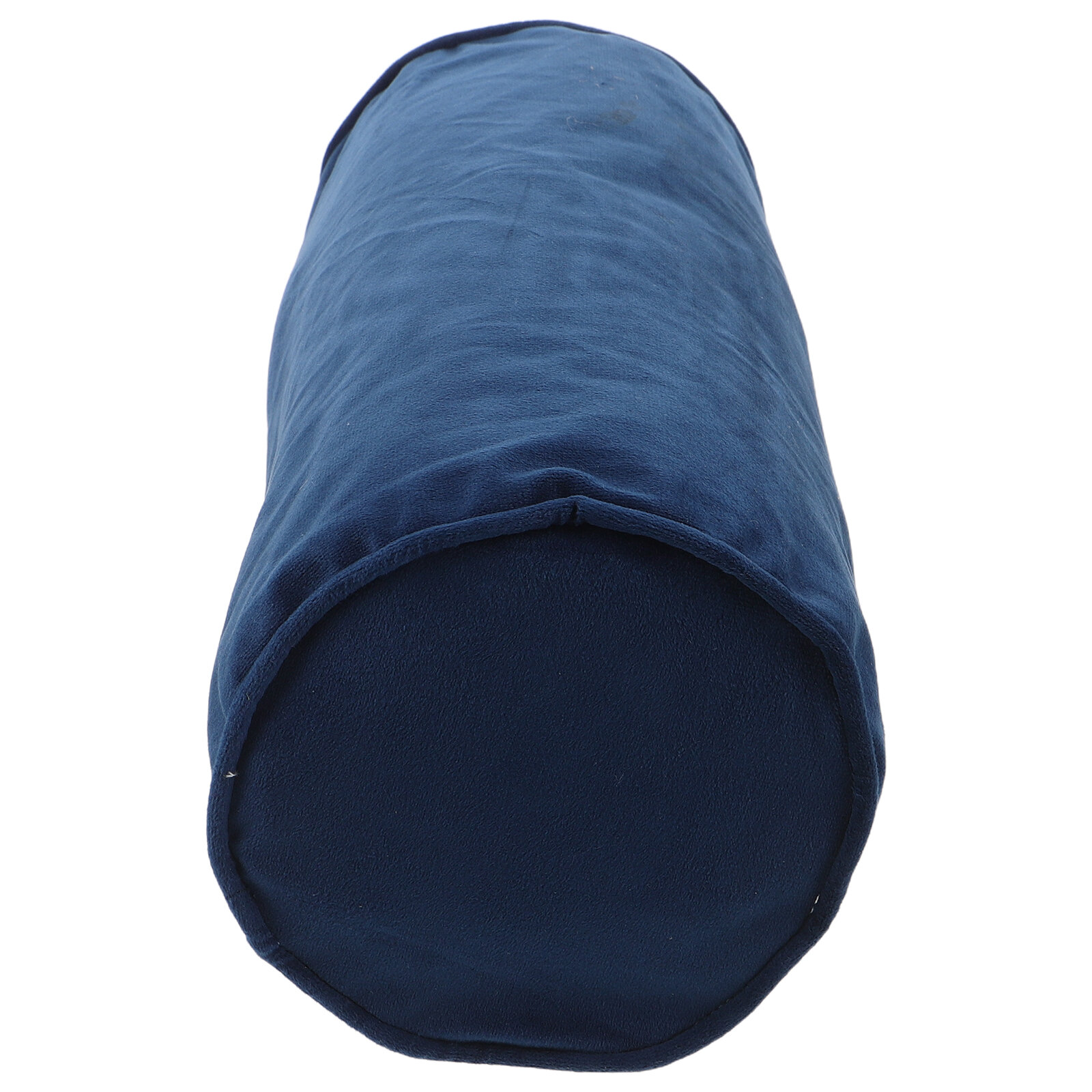 Круглый велюровый чехол для цилиндрической подушки, эргономичная наволочка с молнией для использования дома