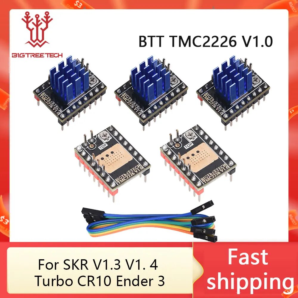 Драйвер BIGTREETECH TMC2226 V1.0 для 3D-принтера