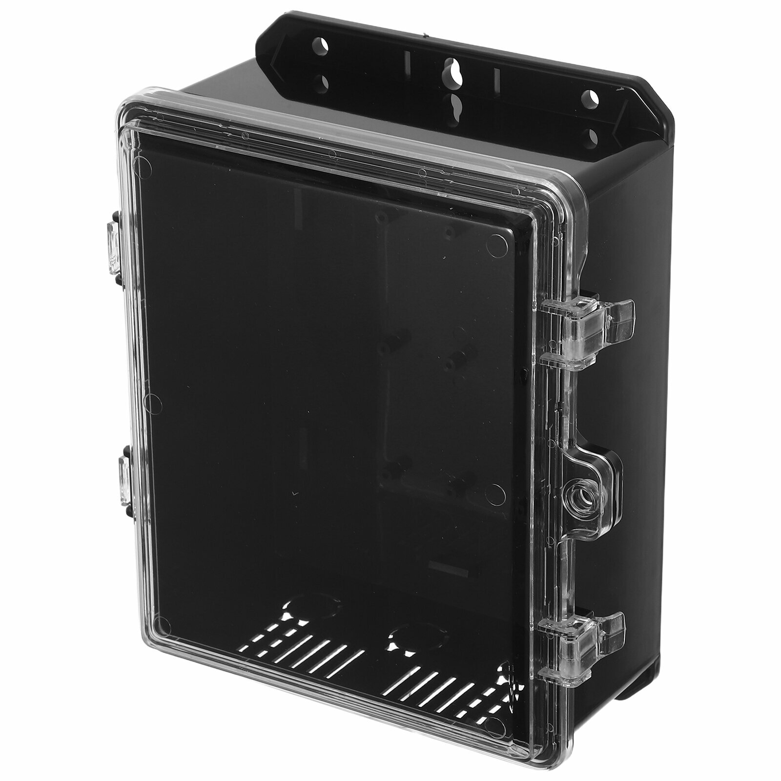 Влагозащитный уличный электрораспределительный бокс из пластика с прозрачной крышкой для хранения