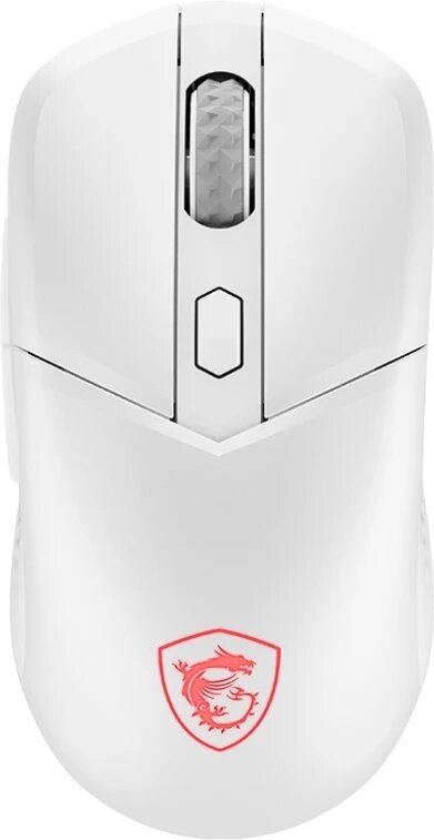 Мышь беспроводная/проводная MSI Versa 300 Elite белый, 26000 dpi, радиоканал, Bluetooth, USB, кнопки - 6