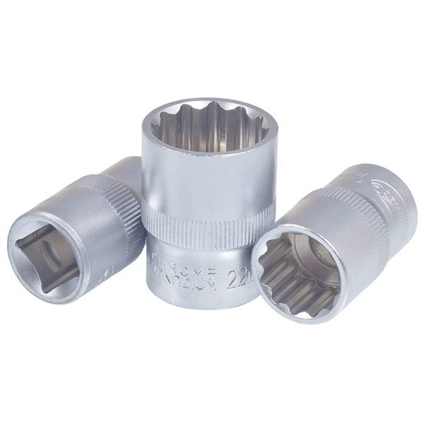 Головка 10мм 1/2" 12 гранная (АвтоДело)
