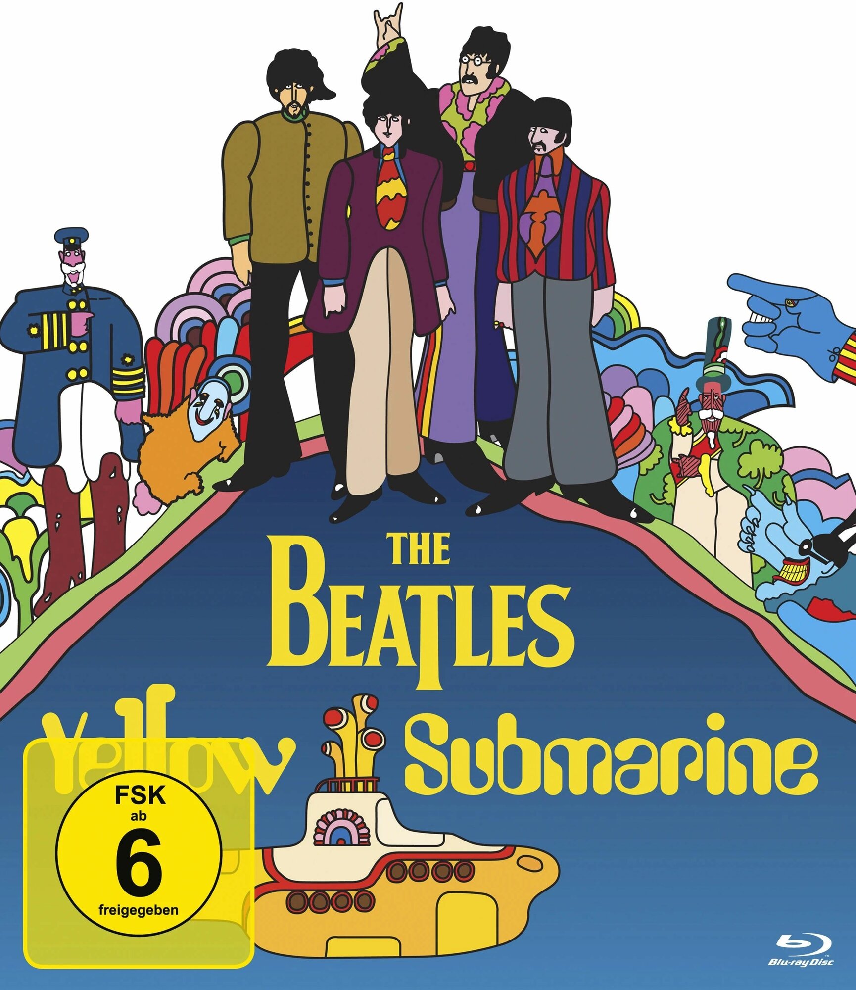 Blu-ray диск The Beatles - Yellow Submarine (BR) 2012