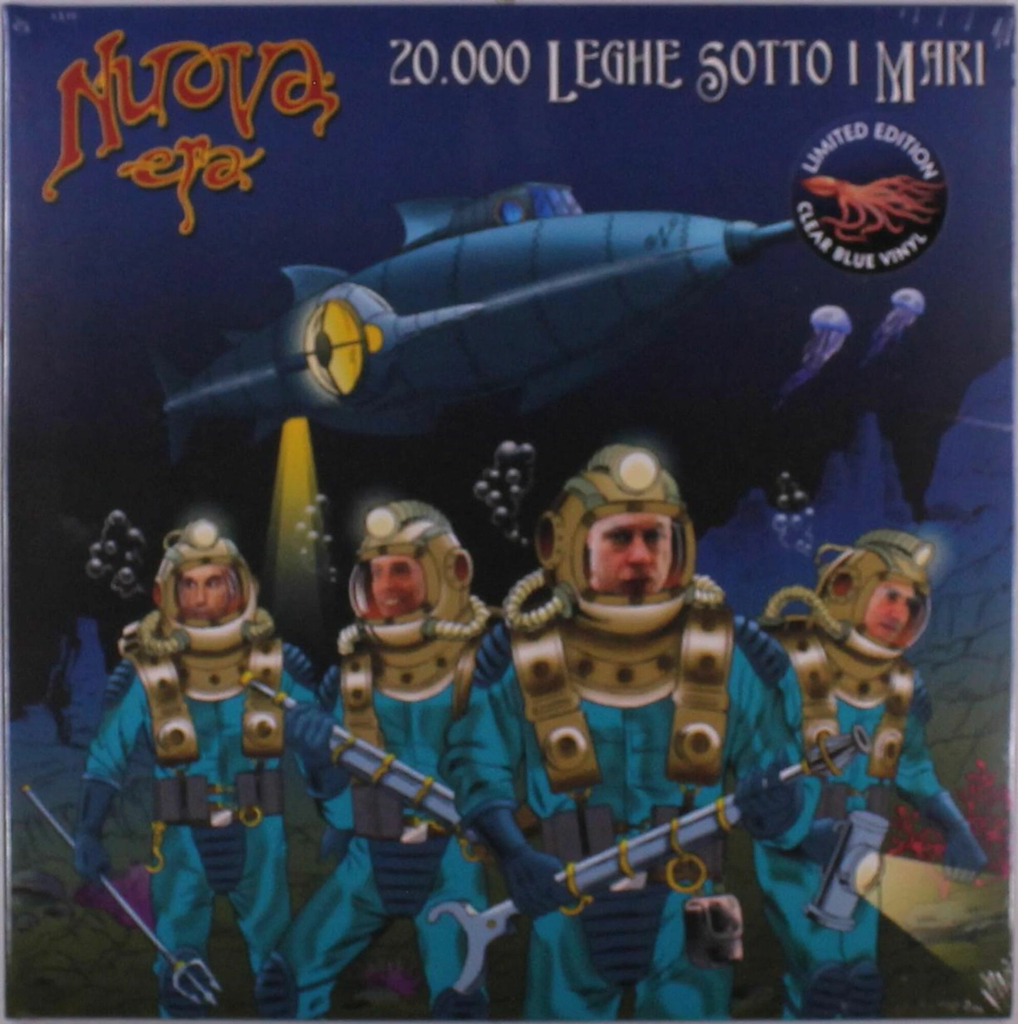 Виниловая пластинка Nuova Era - 20.000 Leghe Sotto I Mari (LP, Синий прозрачный винил) Limited, 2025