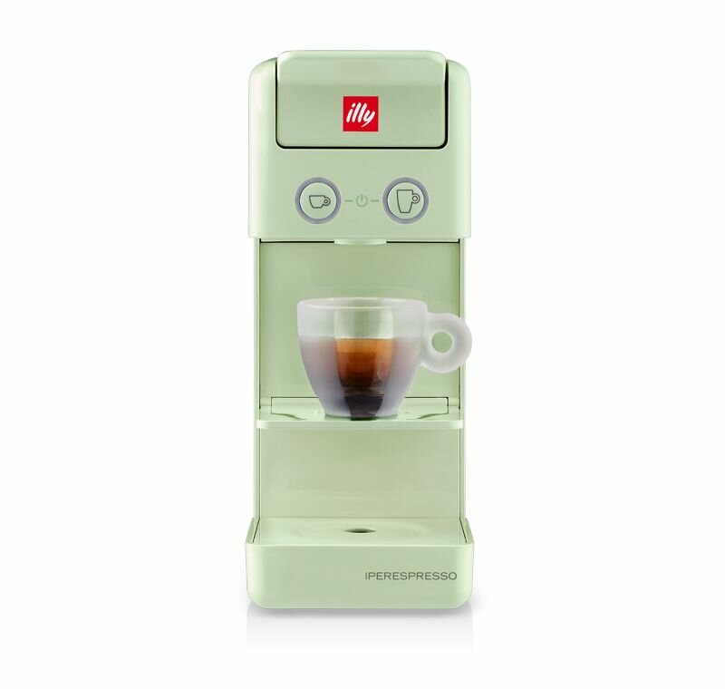 Капсульная кофемашина illy Y3.3 Espresso (Red) (зеленый)