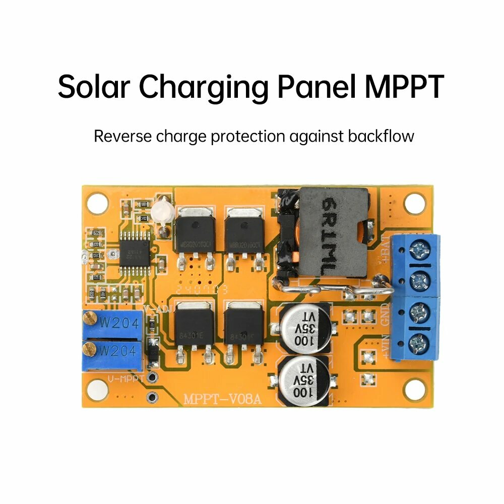 Aideepen MPPT Solar Panel Regulator 100W — фото 1