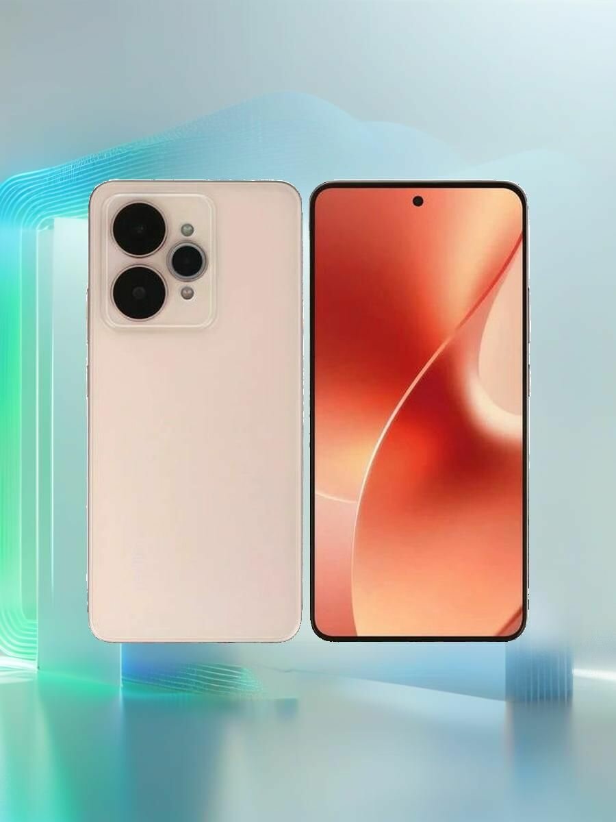 6.8" Смартфон realme 15 256 ГБ розовый ядер - 8x(2.5 ГГц), 12 ГБ, 2 SIM, AMOLED, камера 50+8 Мп, NFC, 5G, 4G, 7000 мА*ч