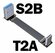 ADT-LINK USB 3.1 плоский кабель Type C - Type A