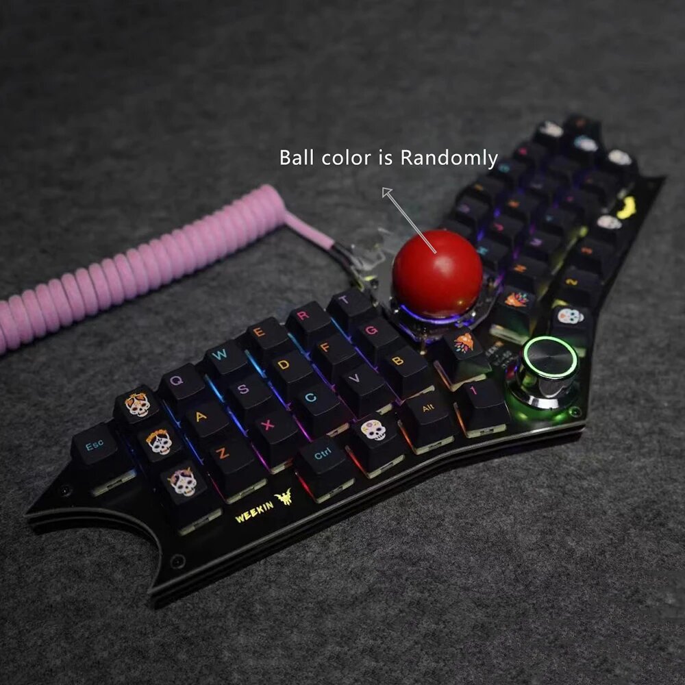 Механическая игровая клавиатура Bat 47 Keys Yellow Switch