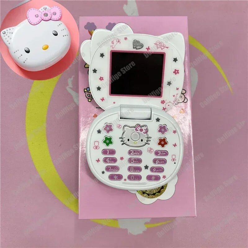 Kitty мини-телефон-раскладушка Bandai