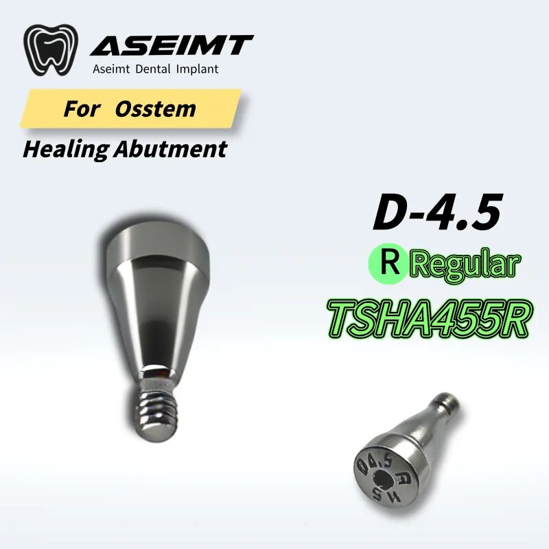 Healing Abutment Osstem D-4.5 R Regular TSHA455R