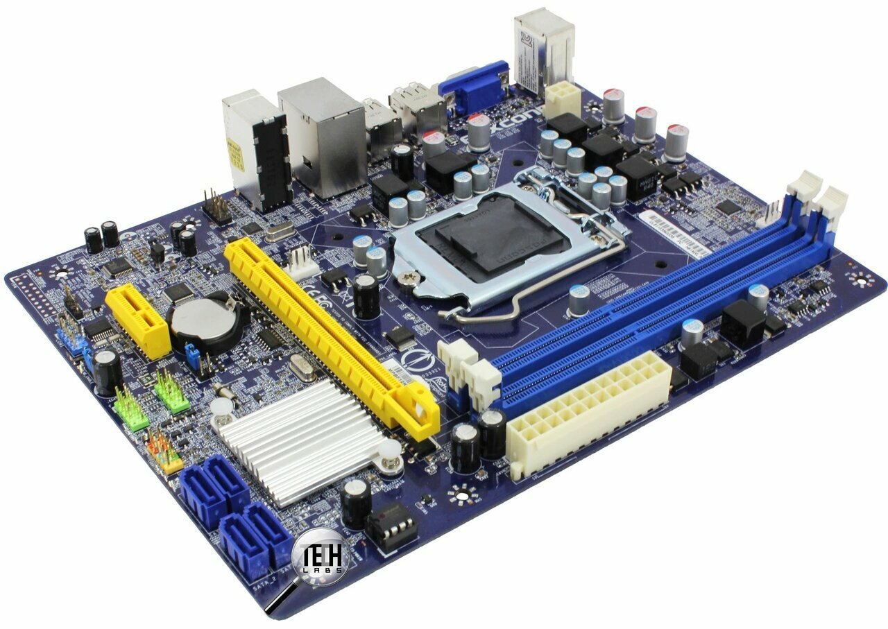 Материнская плата Foxconn H61MXL-K LGA1155 H61 PCI-E+Dsub DVI+GbLAN SATA RAID MicroATX 2DDR-III