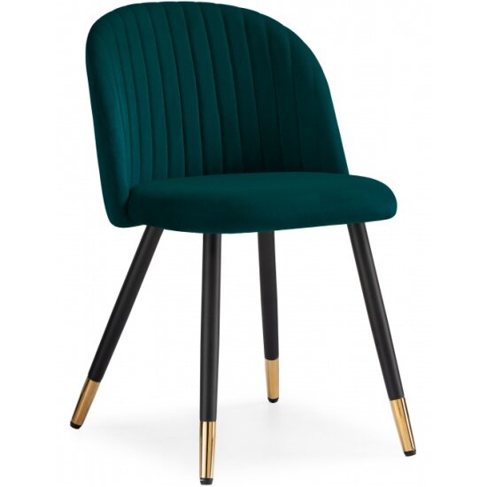Стул обеденный Woodville Gabi green / black
