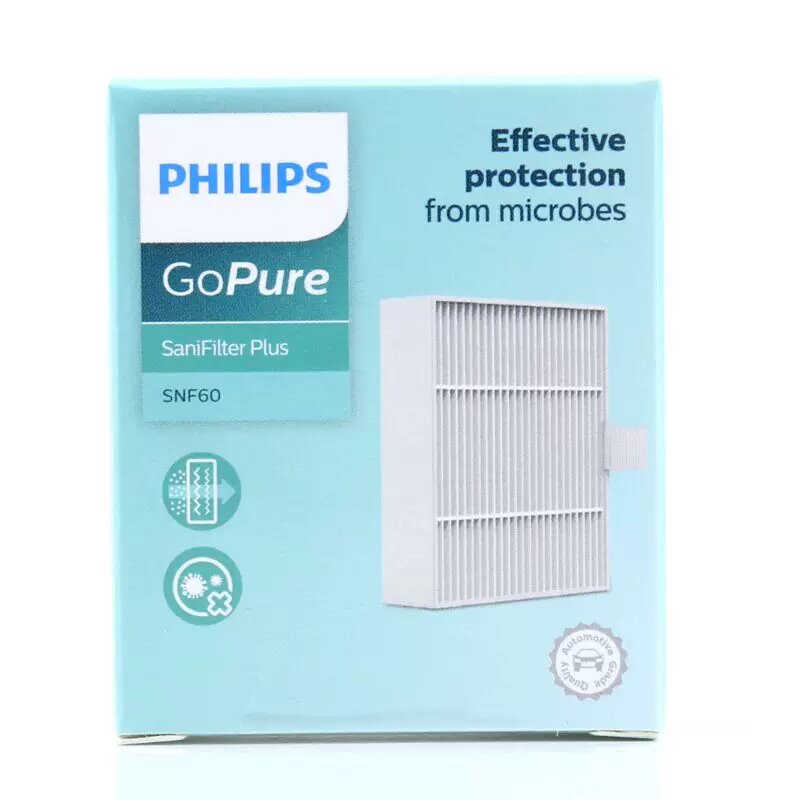 Оригинальный фильтр Philips для автомобильного очистителя воздуха модели S3601, удаление бактерий в салоне автомобиля,